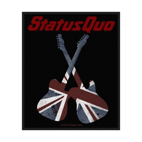 STATUS QUO - Logo - Patch - Aufnäher
