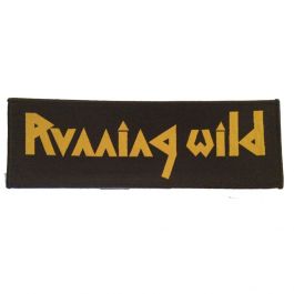 RUNNING WILD - Logo - Superstrip / Aufnäher / Patch