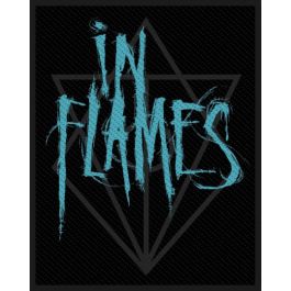 IN FLAMES - Jesterhead - Scratch Logo - Patch - Aufnäher