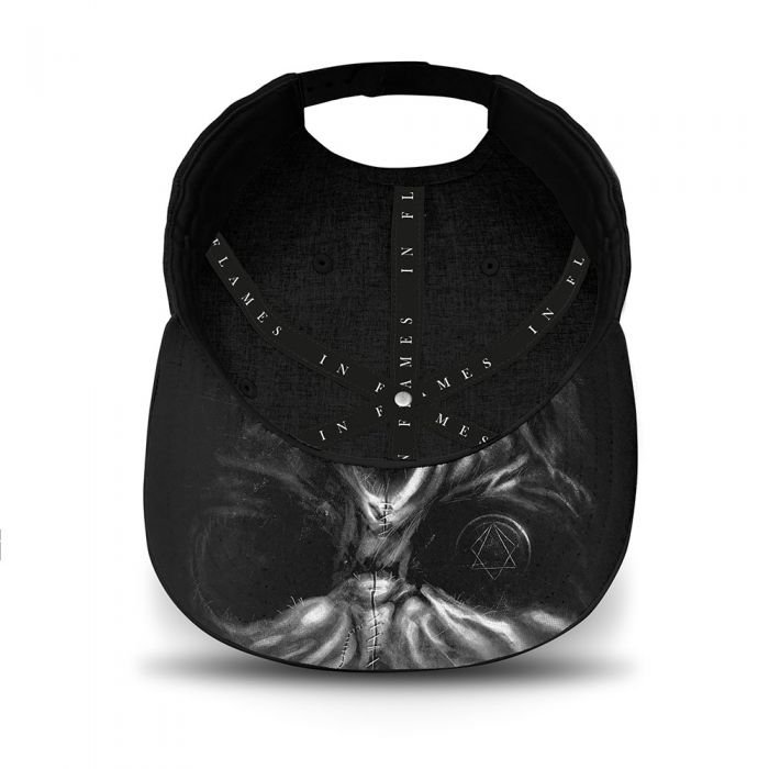 in flames jesterhead cap