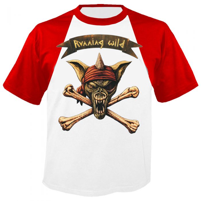 RUNNING WILD - Adrian - Raglan - Baseball - T-Shirt