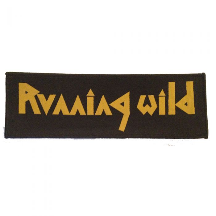 RUNNING WILD - Logo - Superstrip / Aufnäher / Patch