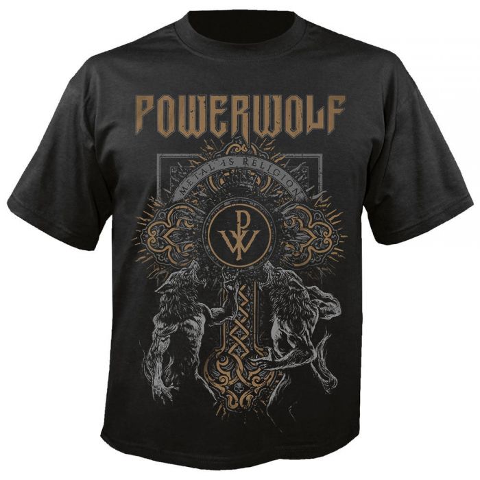 POWERWOLF - Wolves - Cross - T-Shirt