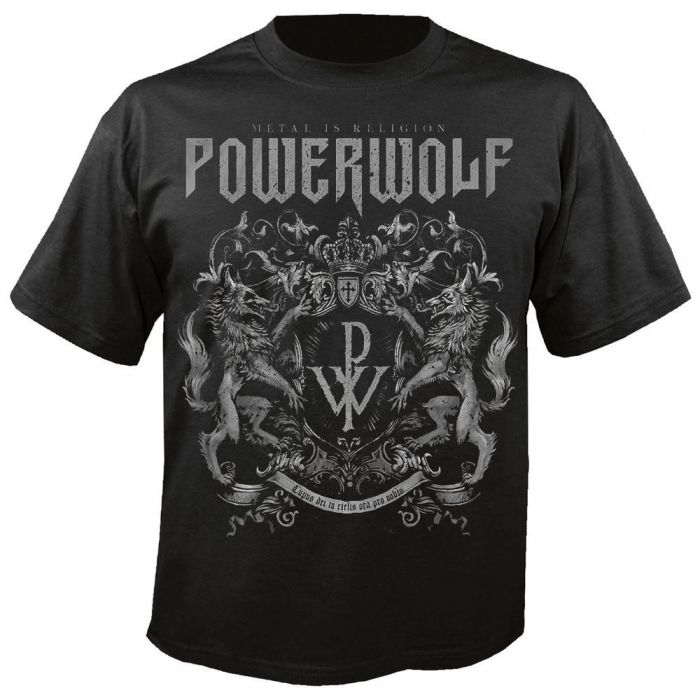 POWERWOLF - Crest - Metal is Religion - T-Shirt