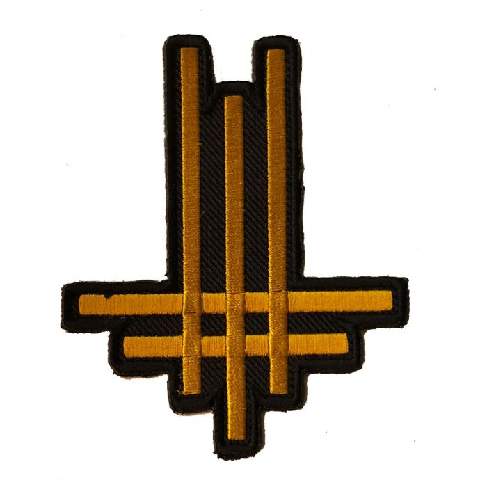 BEHEMOTH - Inverted Cross - Cut Out - Patch - Aufnäher