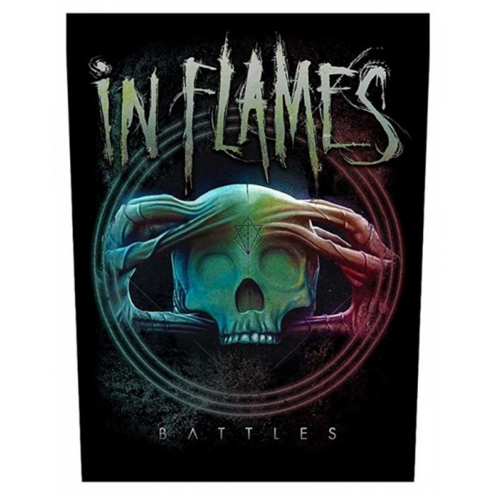 IN FLAMES - Battles - Backpatch - Rückenaufnäher