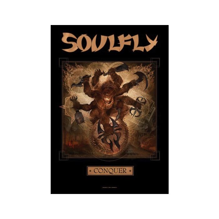 SOULFLY - Conquer - Posterflag
