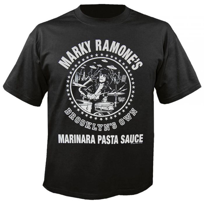 THE RAMONES - Marky Ramone - Marinara Pasta Sauce - T-Shirt