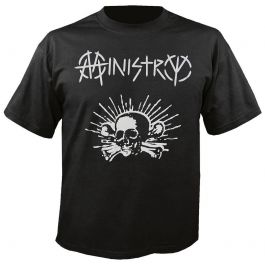 MINISTRY - Skull Logo - T-Shirt