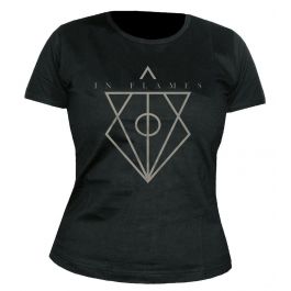 IN FLAMES - Jesterhead Logo - GIRLIE - Shirt