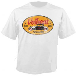 VOLBEAT - Car Badge - White - T-Shirt
