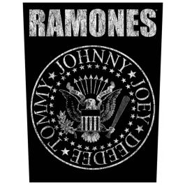 THE RAMONES - Classic Seal - Backpatch