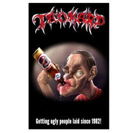 TANKARD - The Drunkard - Textile Poster / Posterflag