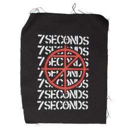 7 SECONDS - Logo - Patch / Aufnäher